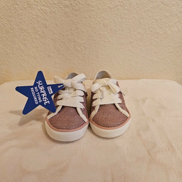 Keds | Shoes | Keds Kickstart Sneaker Shoe Pink Sparkle Girls Kids Size ...